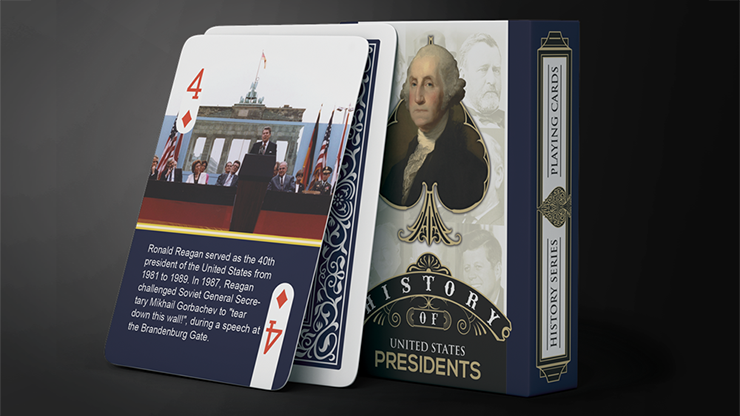 History Of American Presidents Playing Cards
